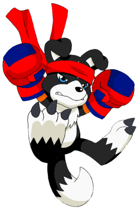 [Linhas Evolutivas] BlackGaomon from BlackZ'dGarurumon ~ MEU×DIGIMON