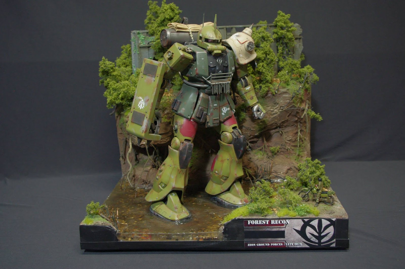 GUNDAM GUY: Forest Recon Diorama Build - GBWC Australia Entry Build