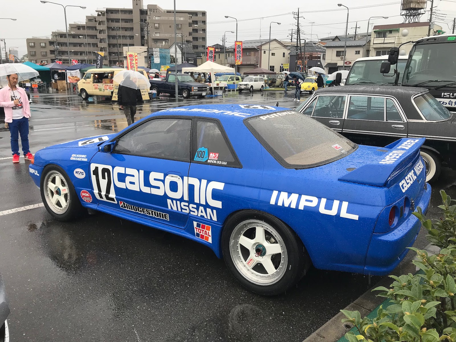NICEST PEOPLE: Kazuyoshi Hoshino Calsonic R32 Skyline GT-R
