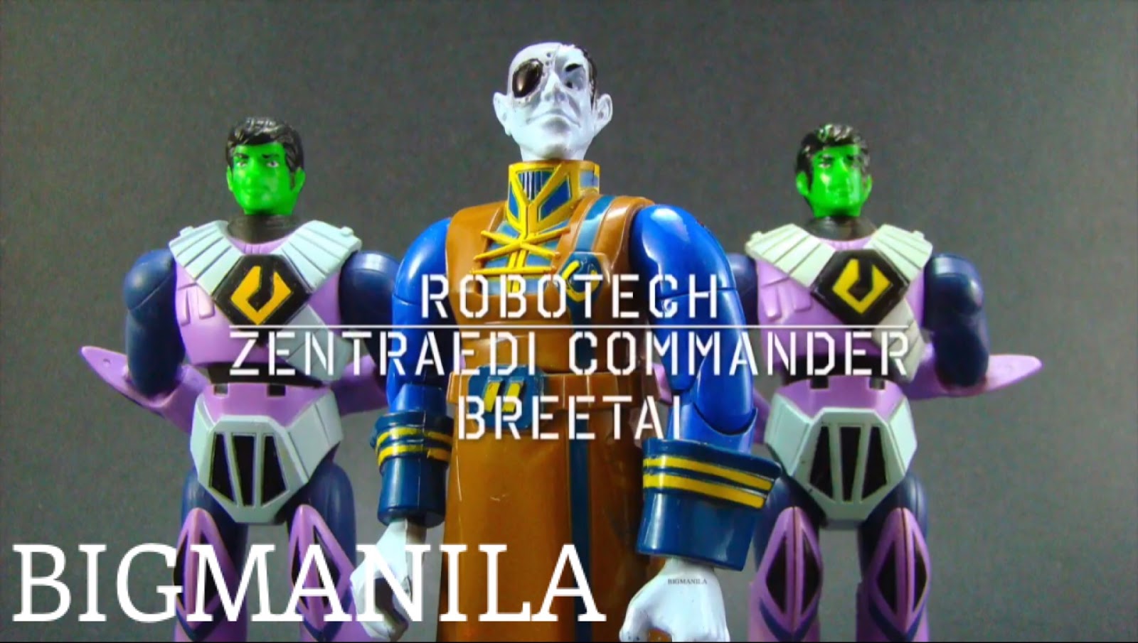 The Collectors Lens: Matchbox Robotech Zentraedi Commander Breetai: YouTube