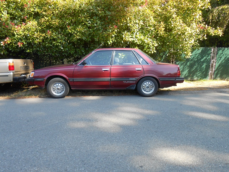 Seattle's Parked Cars: 1988 Subaru GL-10 Turbo