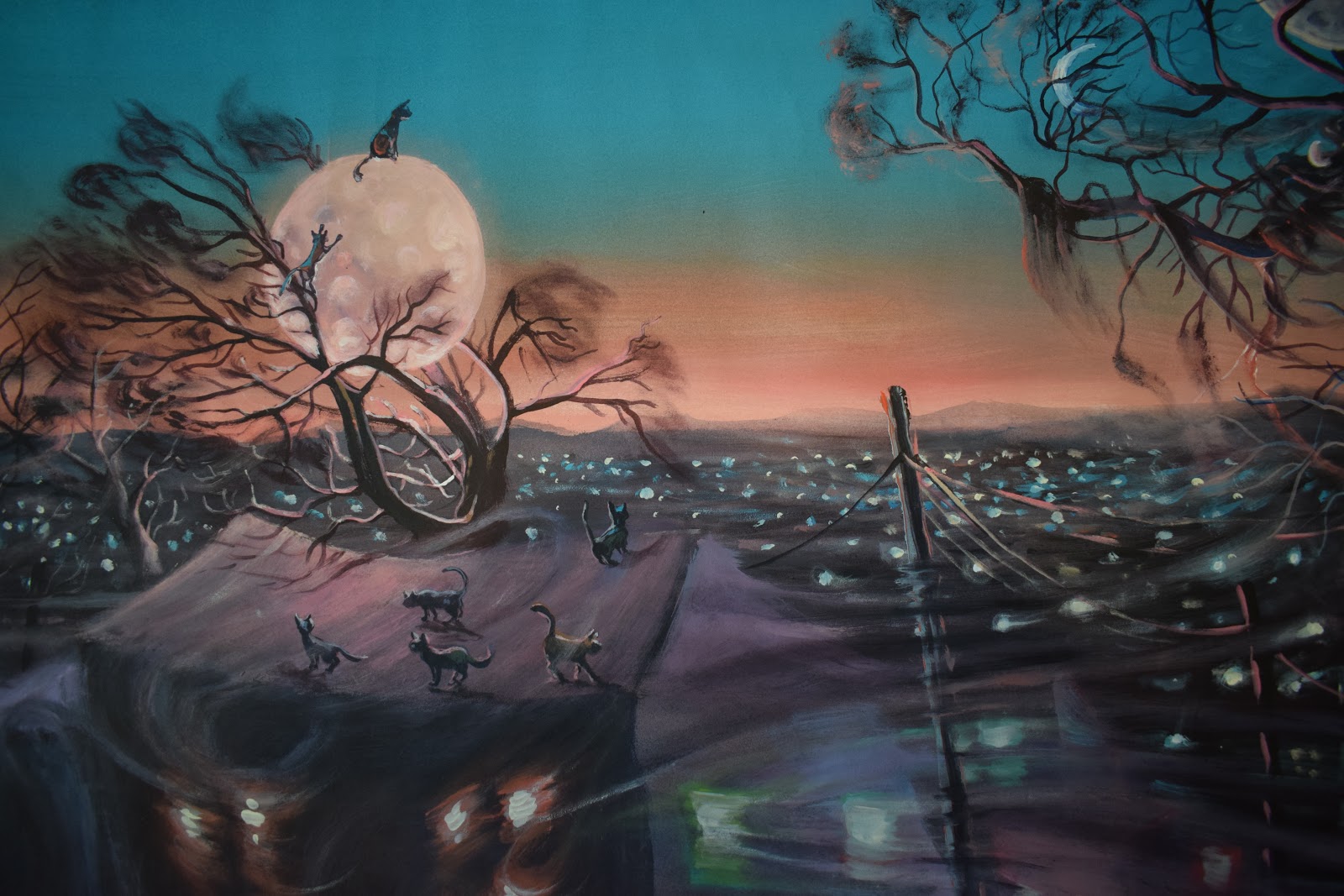 Pinturas de barrio de Cesar Barrientos