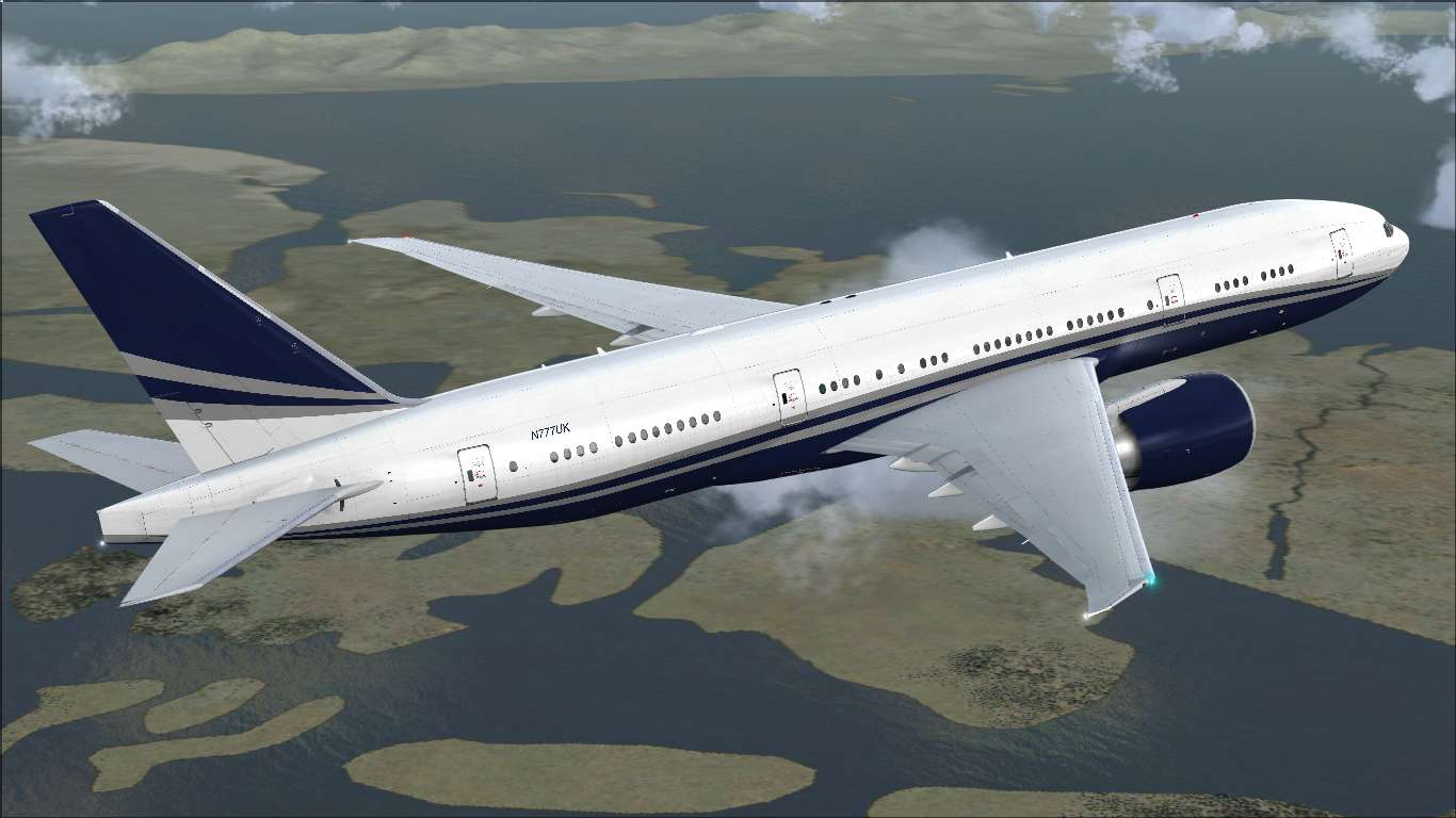 Texturas Brasileiras: Access Industries N777UK Boeing 777-200ER
