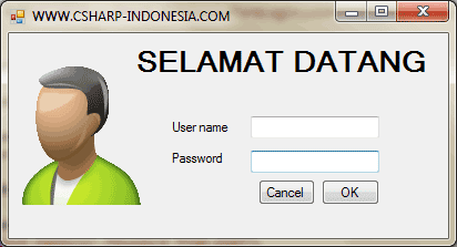 membuat form login database mysql di C# (C Sharp)