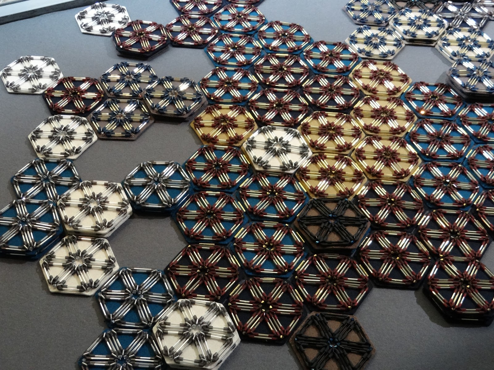 Homebuildlife: MTX Broderie Architecturale: haute couture wall hangings