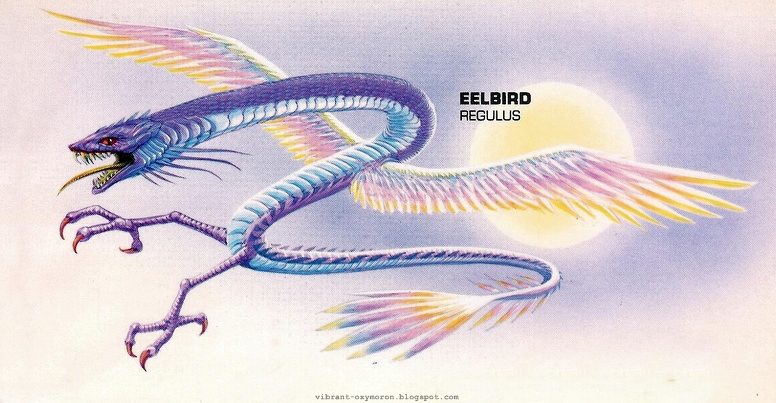 Vibrant Oxymoron - An Obsessive Society: Eel-birds of Regulus V
