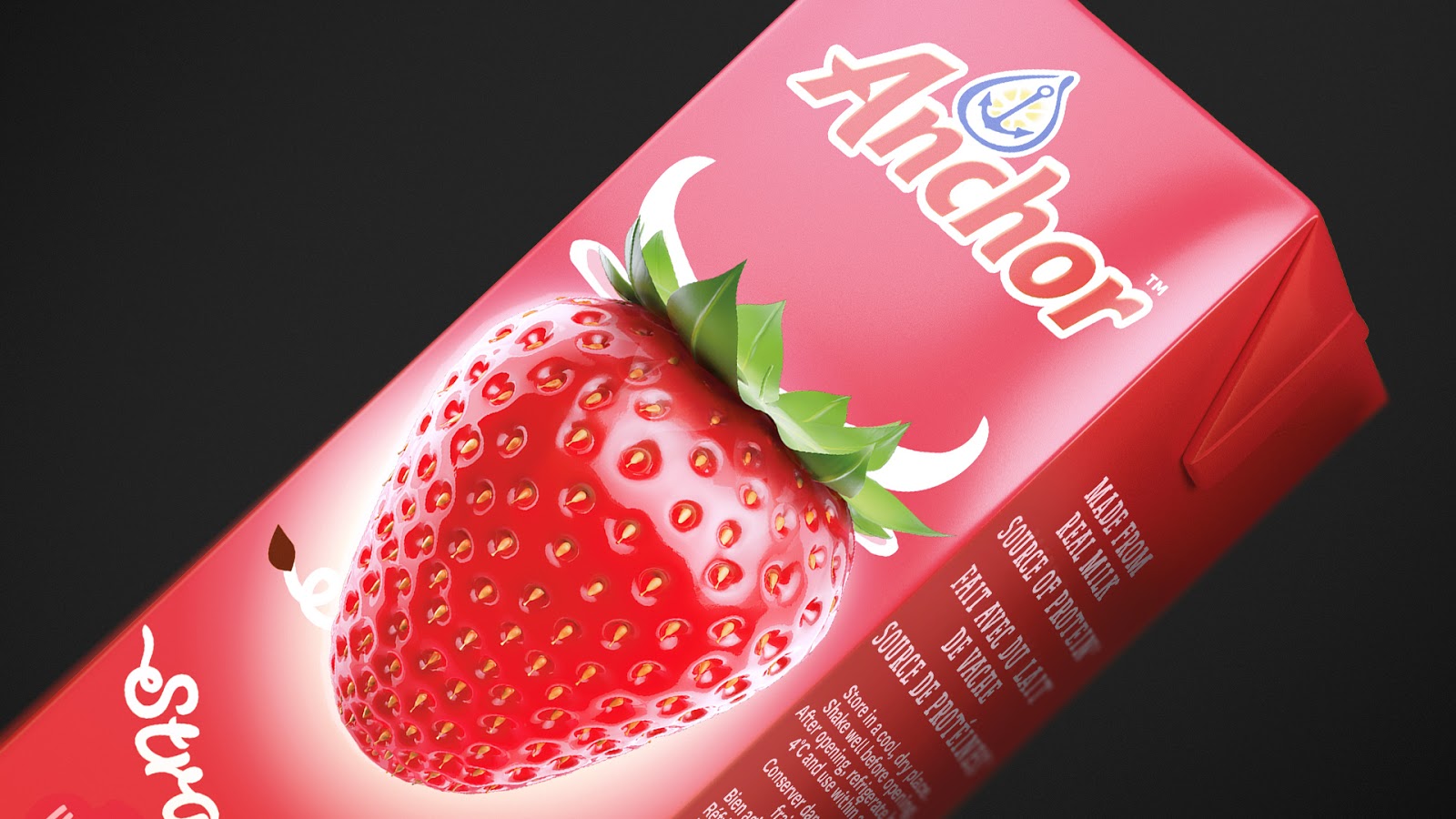 Anchor Flavoured Milk on Packaging of the World - Creative Package ...