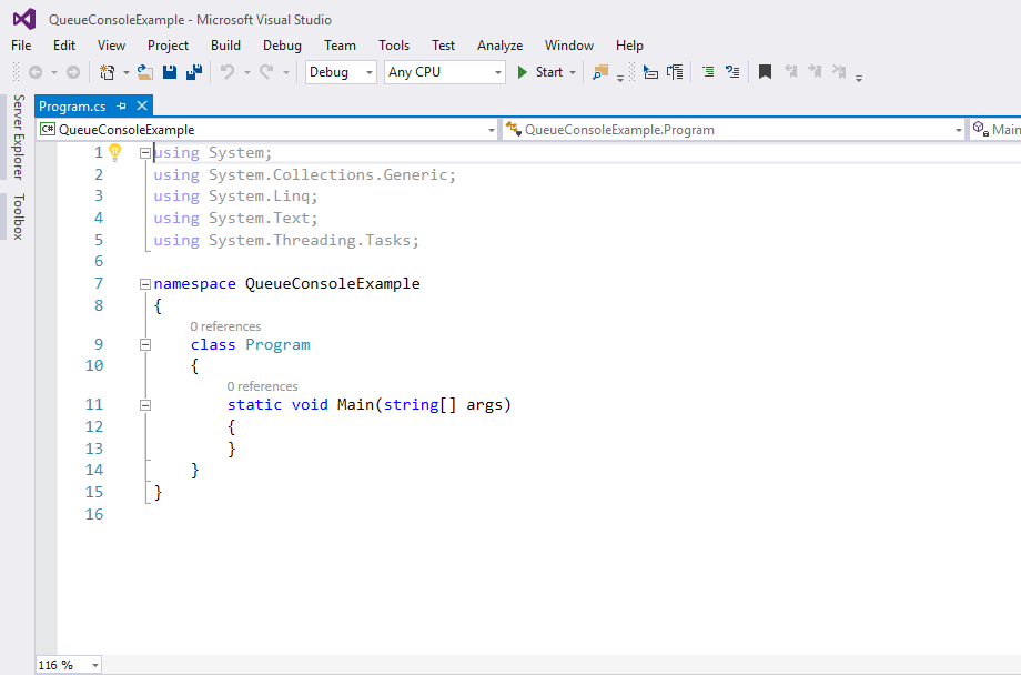 GET EVERY CODE YOU WANT: C# : Implementation of Queue using C#