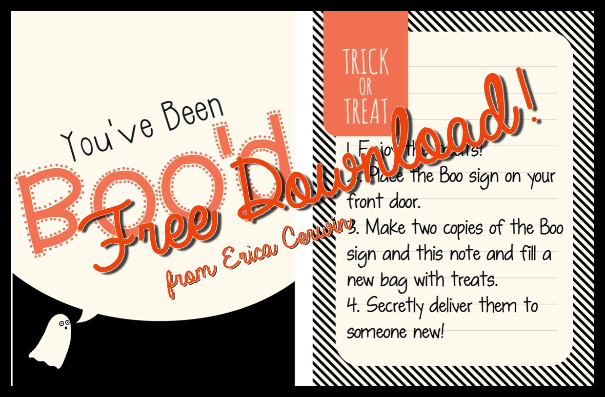 Boo! Free Printable Tags - Pink Buckaroo Designs