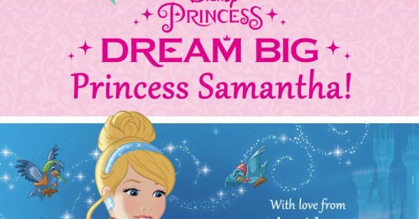 Exclusive First Look at Disney Dream Big Princess Personalized Book