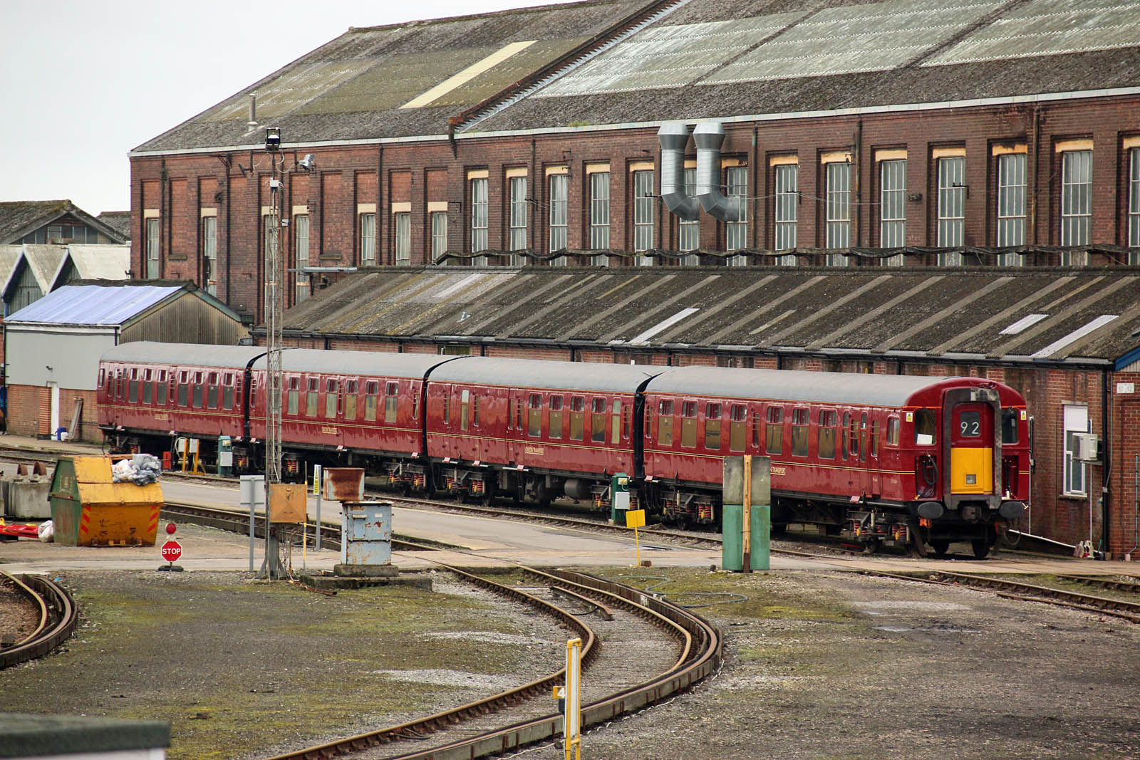 47s and other Classic Power at Southampton: Eastleigh Works, 2nd March 2019