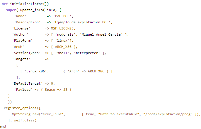 Módulo De Metasploit Para Poc Stack Buffer Overflow ~ Security By Default