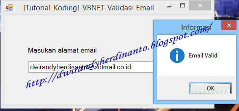 Validasi Email dengan VB.NET dan C# ~ Kafe KODING