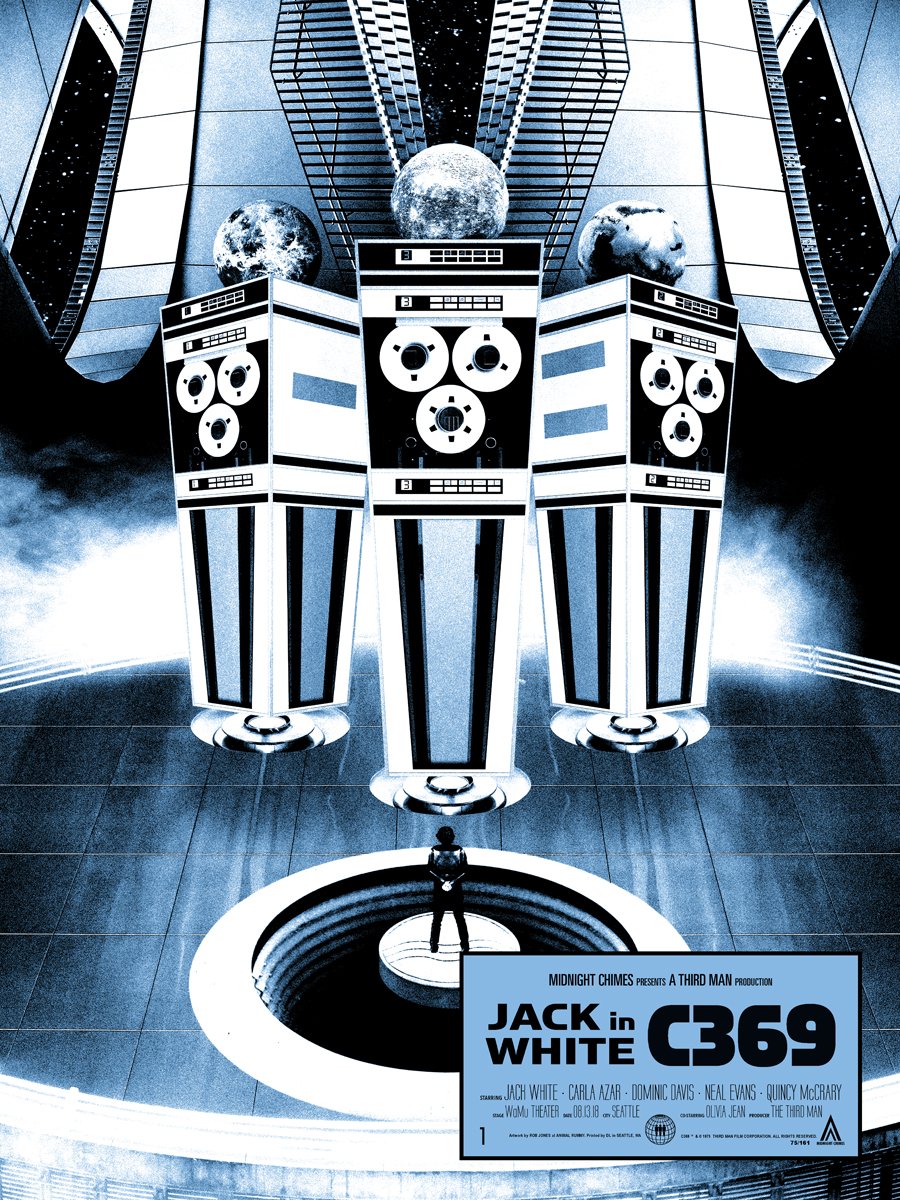 INSIDE THE ROCK POSTER FRAME BLOG: Rob Jones Jack White Broomfield ...