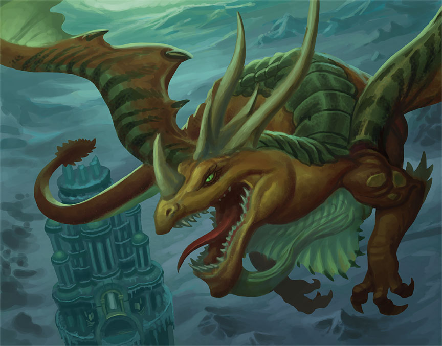 THE ART OF JIM NELSON: Champion of Time Dragon
