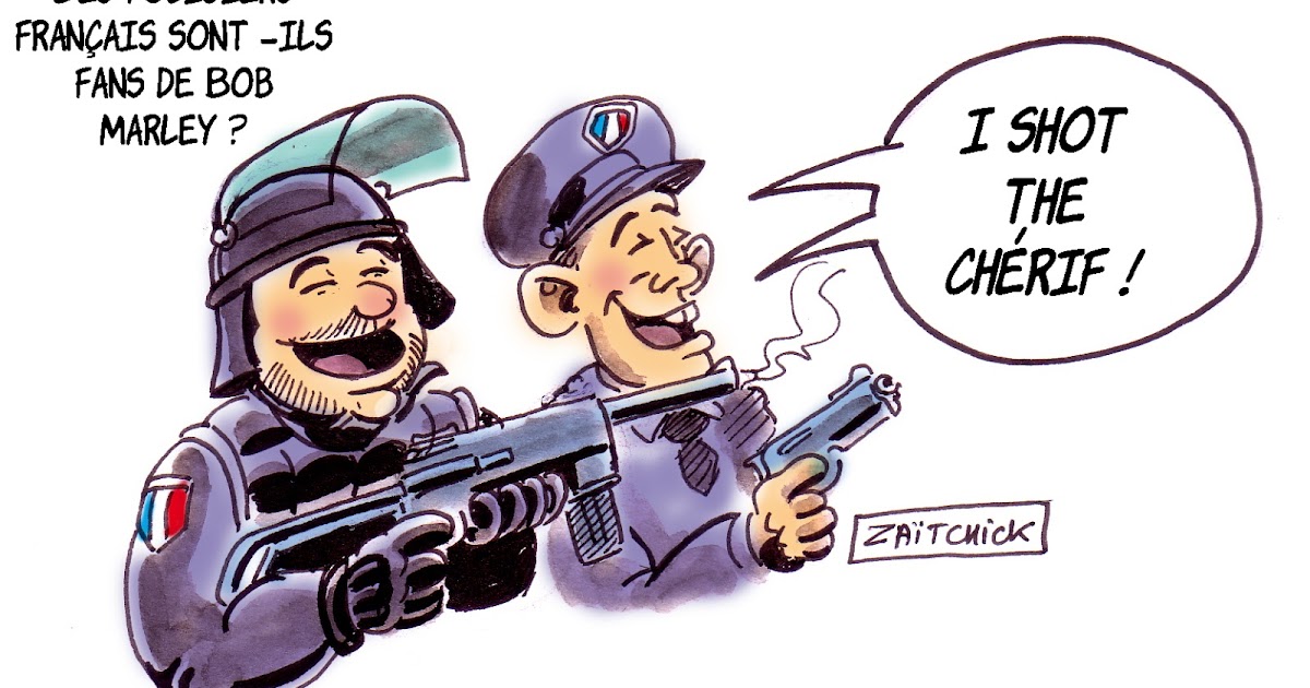 Dessin Police Humour