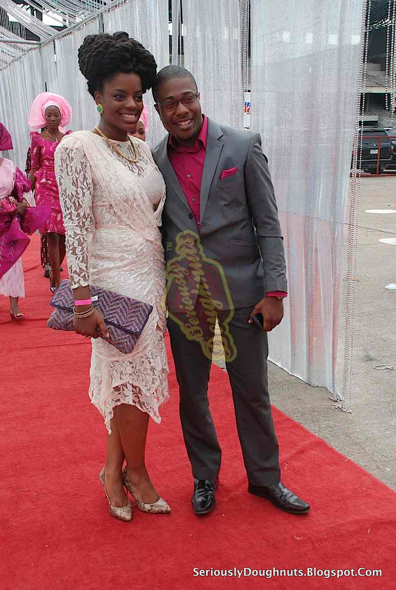 THE FIRST KISS AND ALL THE FANFARE AT FUNKE FOWLER AND ABI KUKU'S ...