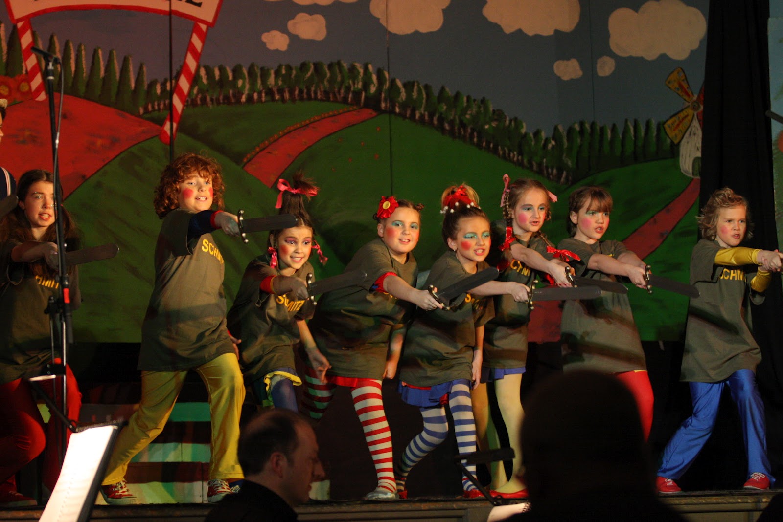 Seussical Jr Costumes Fish