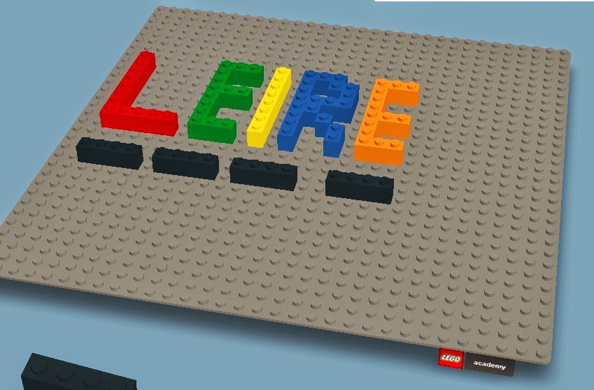 Thames infantil: Creando nuestro nombre con LEGO
