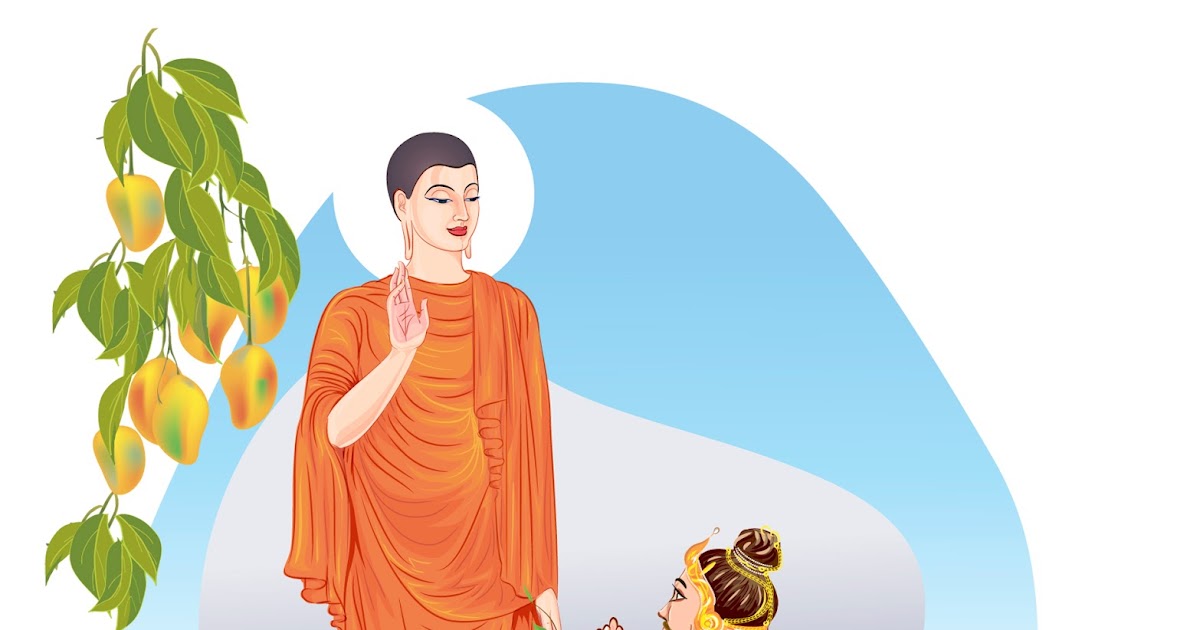 Mihindu himi - Poson - Sri Lanka Digital Art