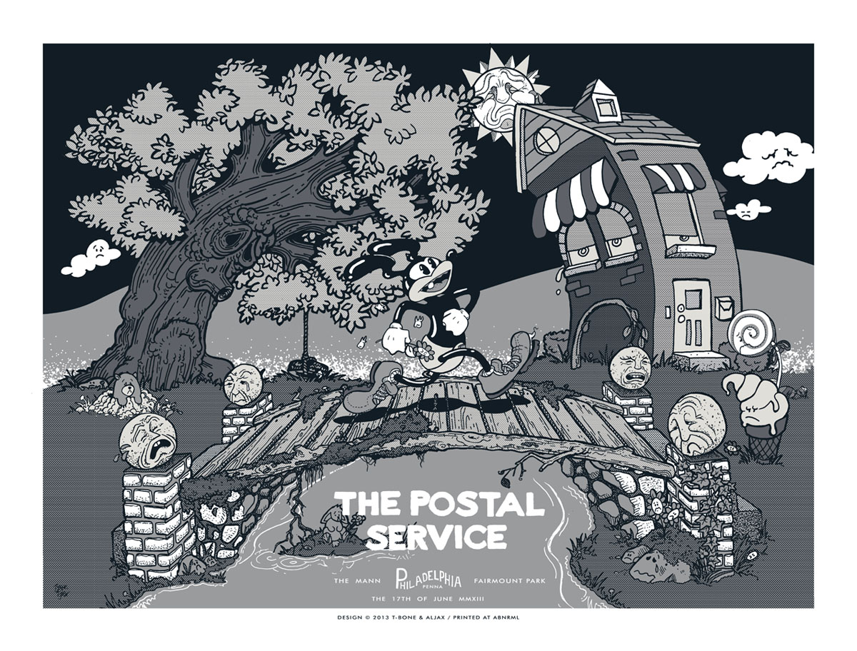 INSIDE THE ROCK POSTER FRAME BLOG: The National & Postal Service ...