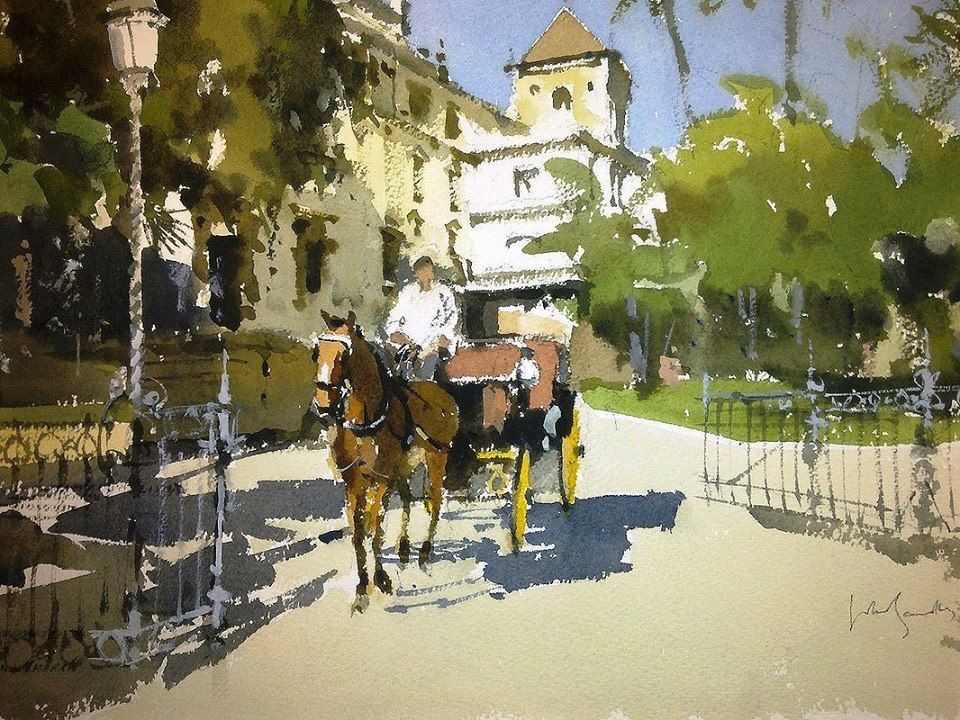 The Watercolour Log: John Yardley - A Watercolour Master