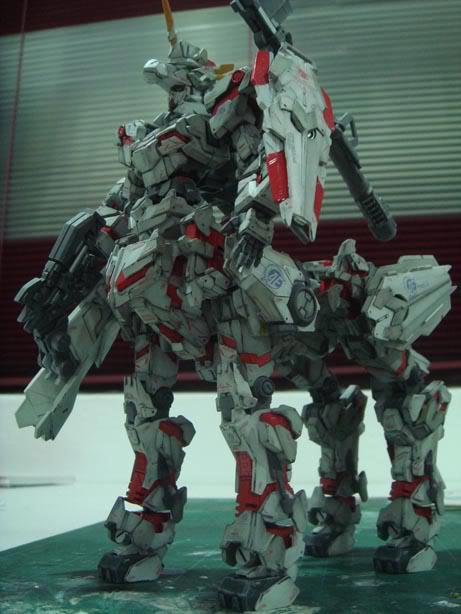HGUC 1/144 Unicorn Gundam Kit Bash "Centaur" - Gundam Kits Collection ...