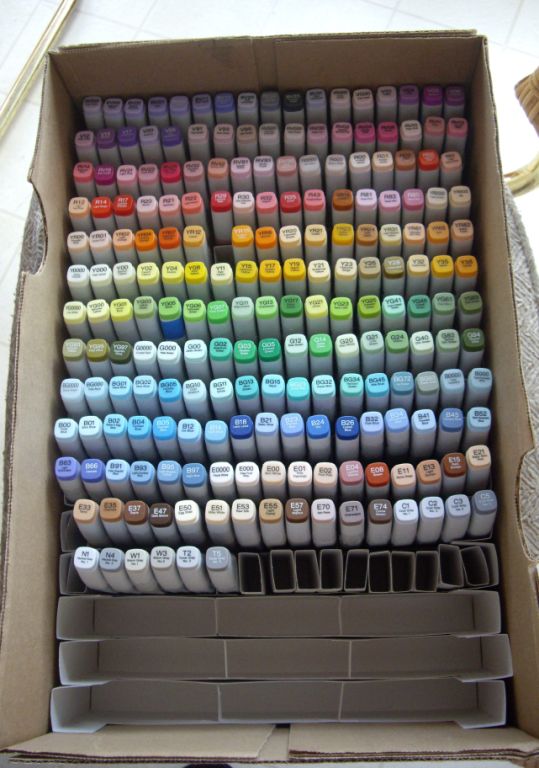 Stamping with KC Angel: Copic REINKER storage