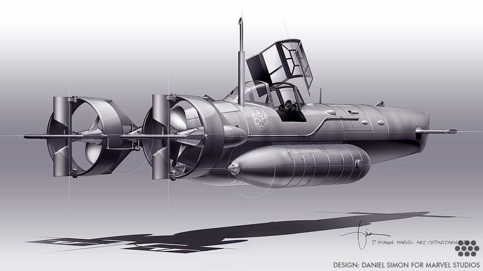CAPTAIN AMERICA: THE FIRST AVENGER Hydra Vehicle Concept Designs by ...