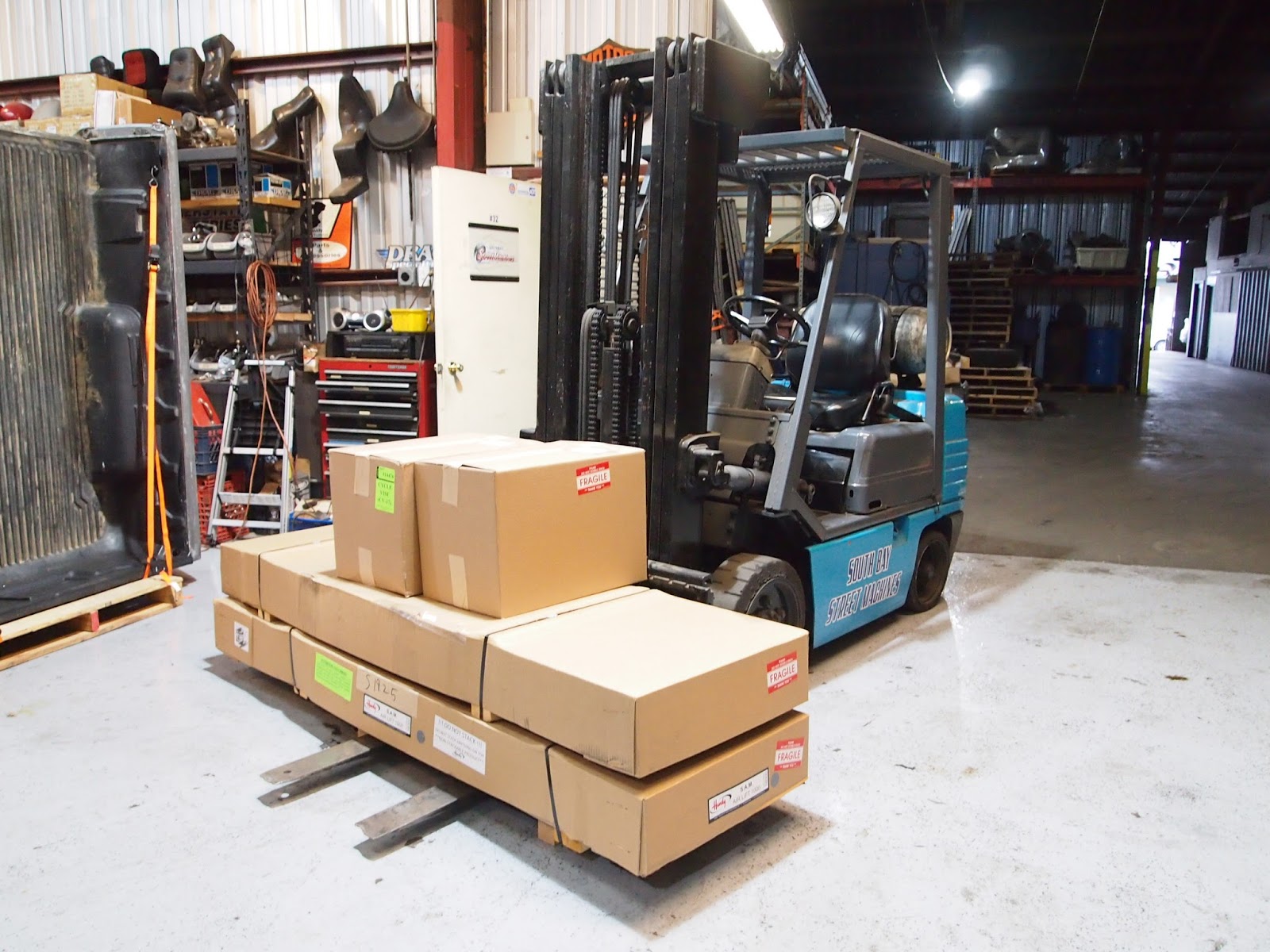 South Bay Street Machines: Handy Motorcycle Lift