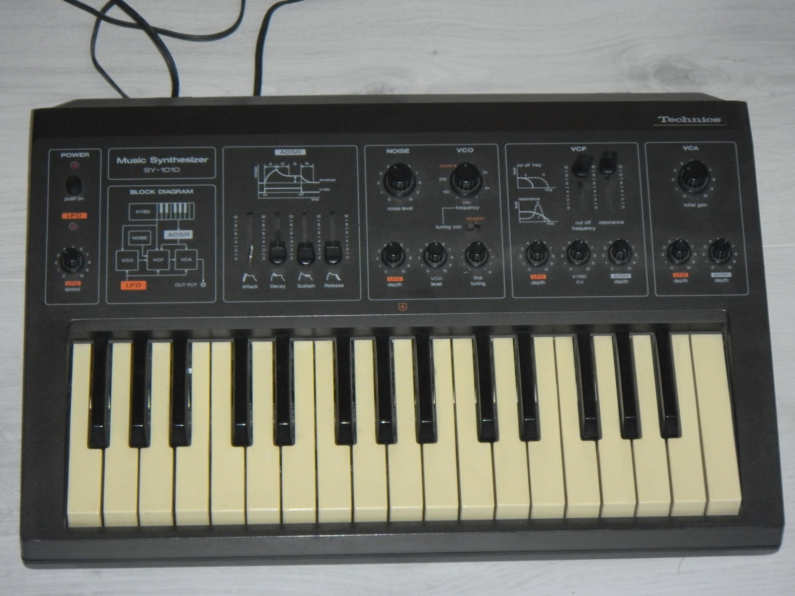 Infrequent Sound [sex.tex] technology: Technics SY-1010 Analog ...