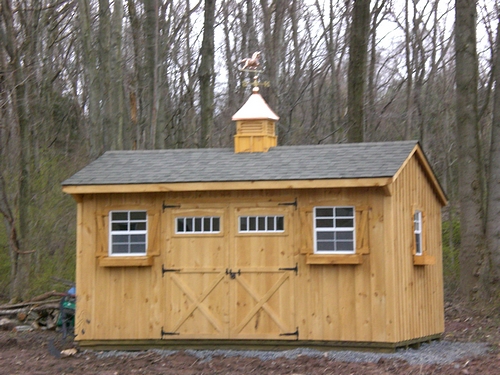 Waterloo Structures Storage Sheds: Skillion Roof Sheds