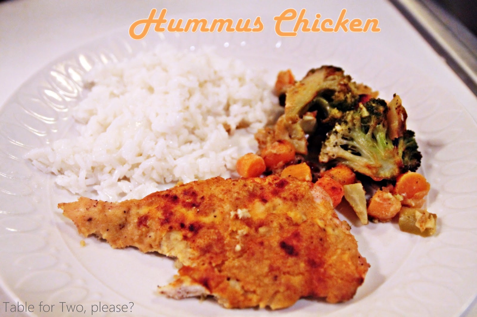 Table for Two, please?: Hummus Chicken