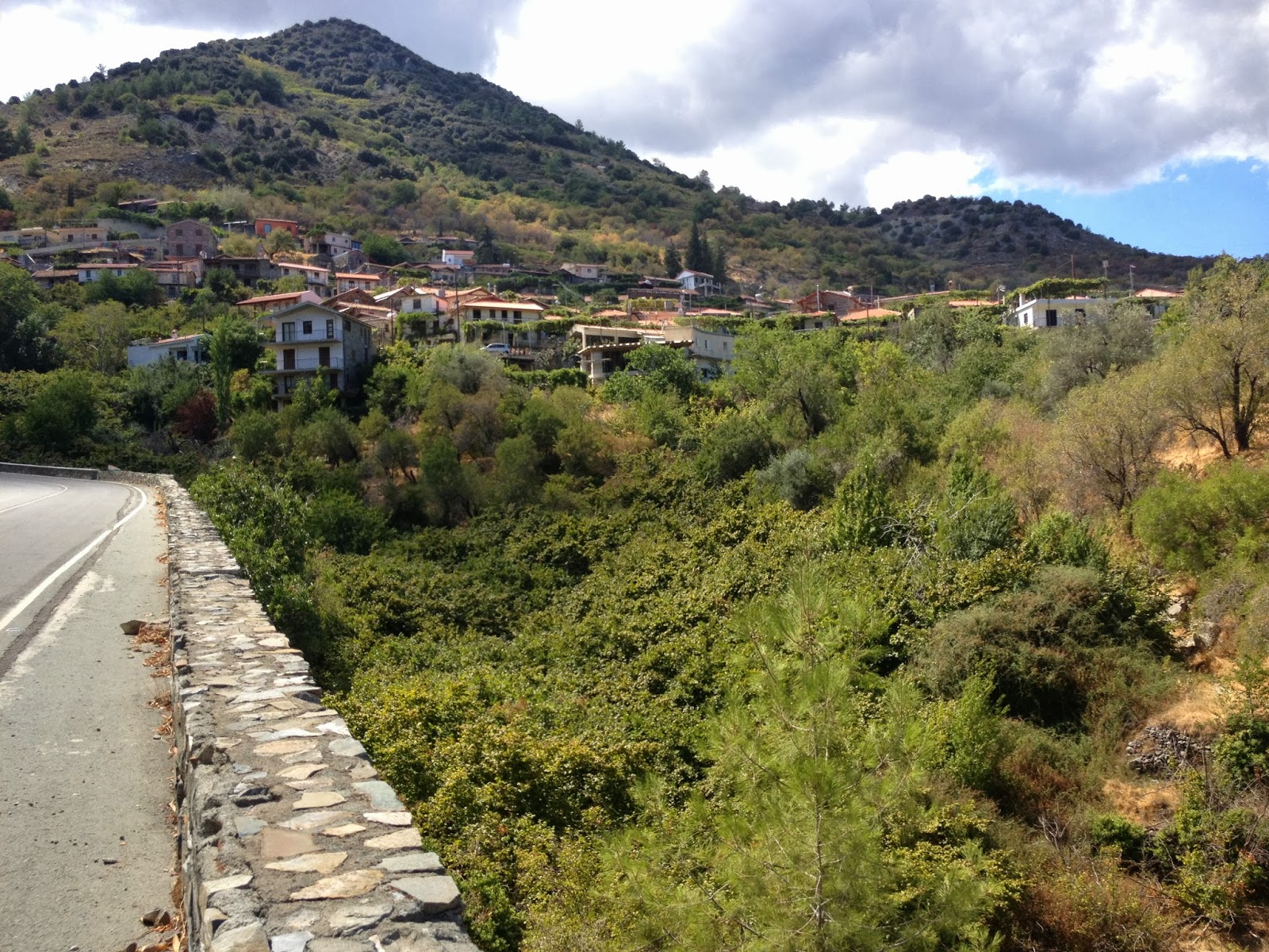 SecretCyprusTravel: A view of Alona village, Pitsilia area, Nicosia