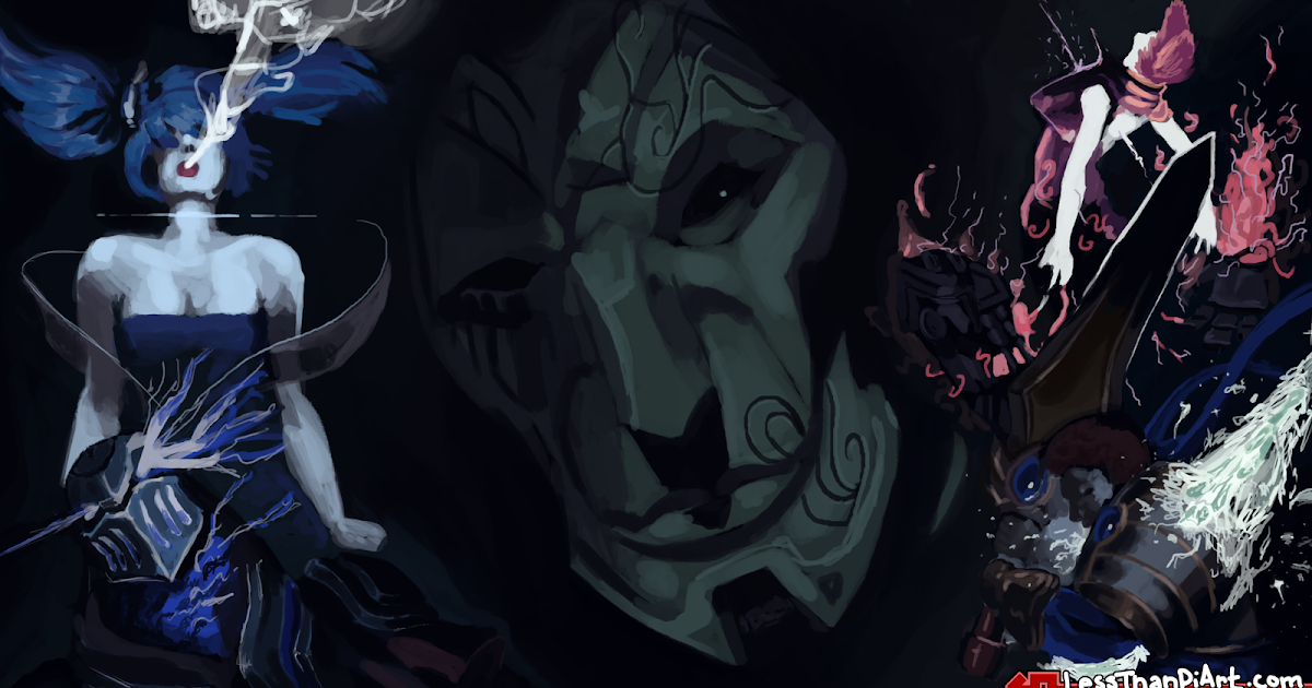 LessThanPi Art: Jhin From League of Legends: Quick Study and Secrets ...