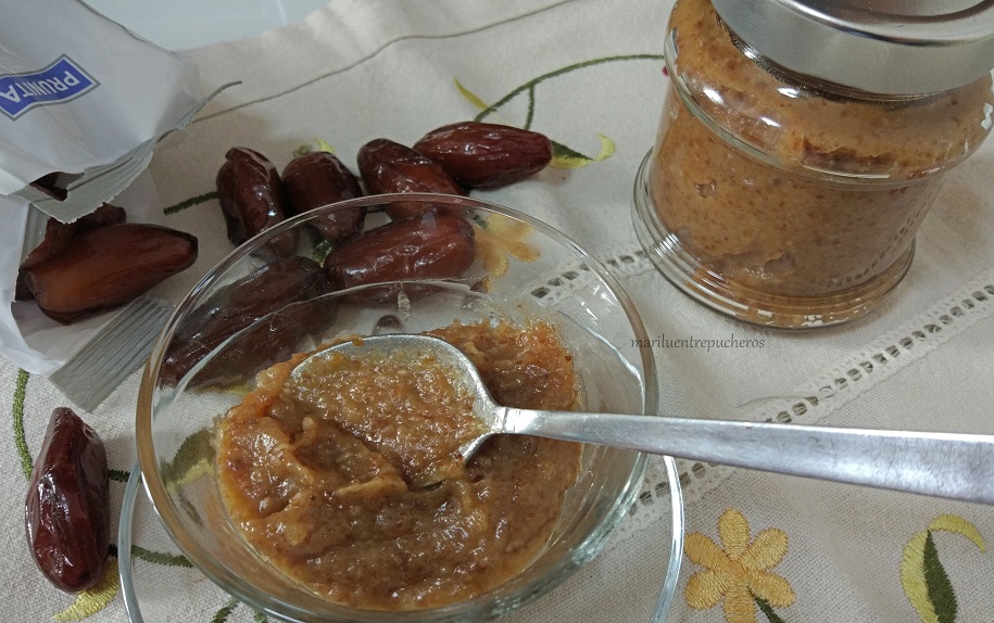 Marilú Entre Pucheros: PASTA DE DÁTILES