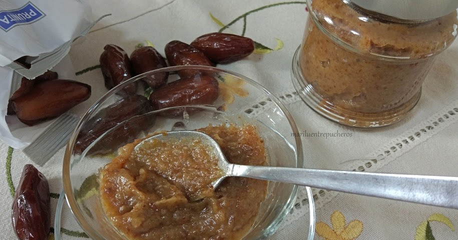 Marilú Entre Pucheros: PASTA DE DÁTILES