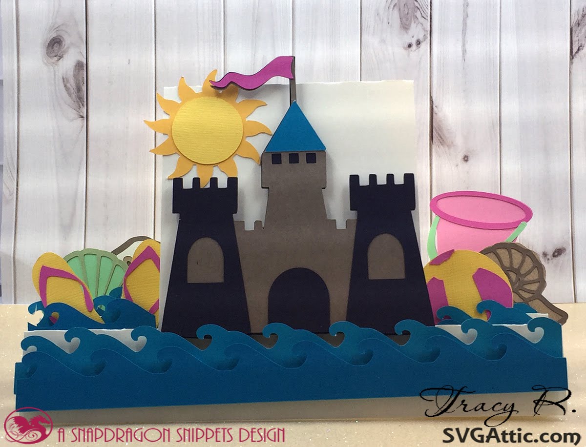 SVG Attic Blog: Beach Card with Tracy