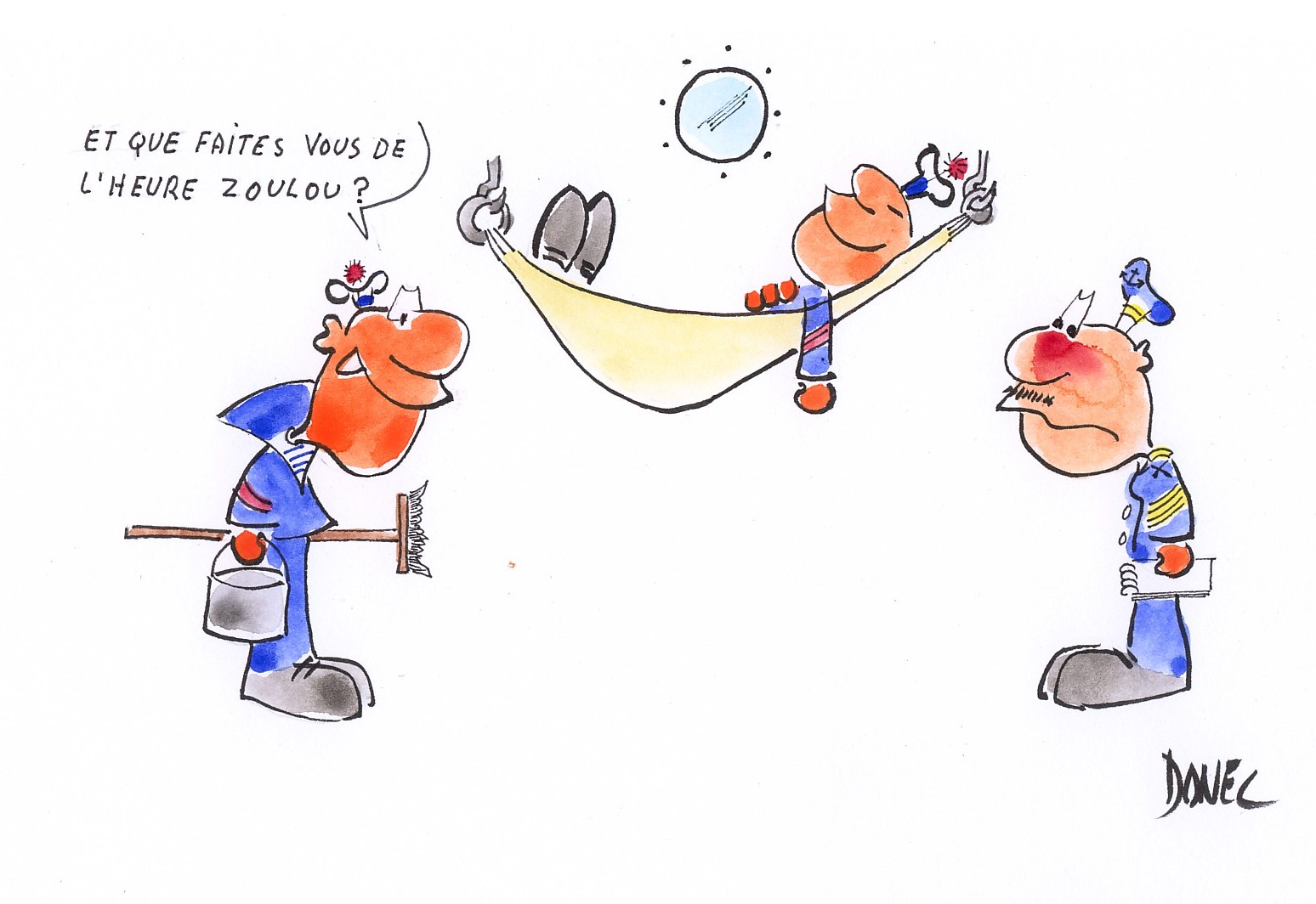 La Marcophilie Navale Envelopmer: Humour dans le carré par Donec Marine ...