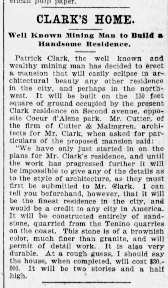 Car Tours of Washington (and beyond): Patsy Clark 1890s Pt 4.2 of Many