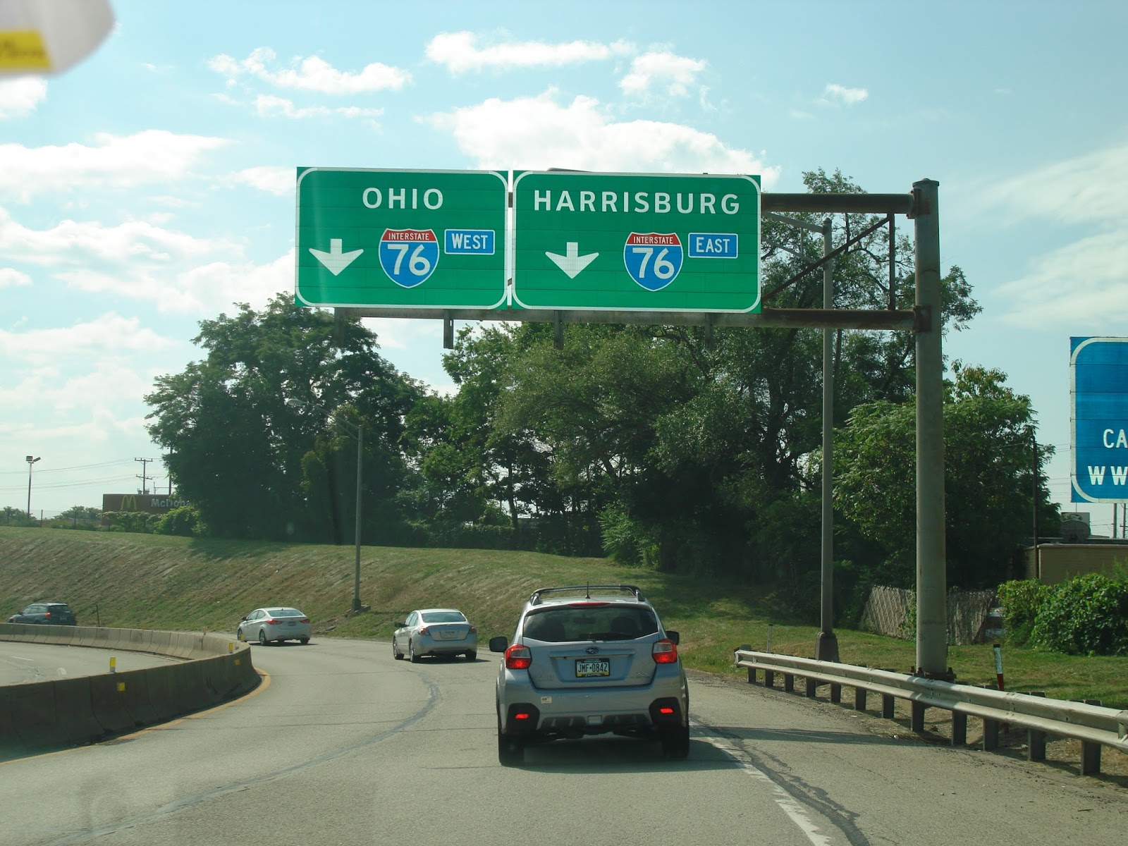 Luke's Signs: I-376 & I-76/PA Turnpike - Pittsburgh, PA