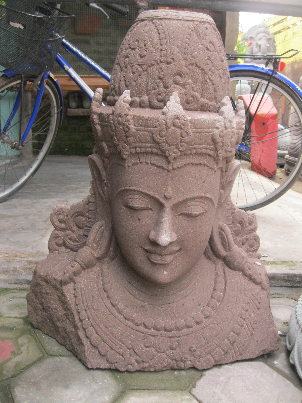 model patung dan arca trowulan: arca mojopahit trowulan