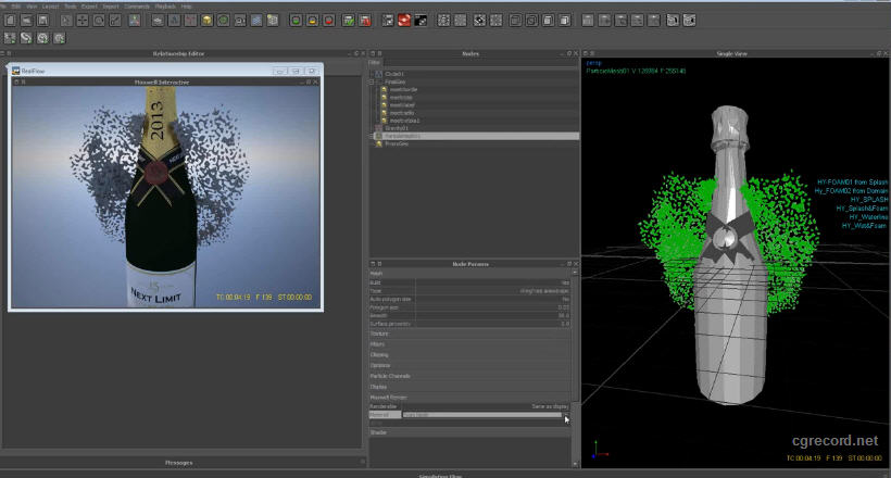New enhancements in RealFlow 2013 | Computer Graphics Daily News