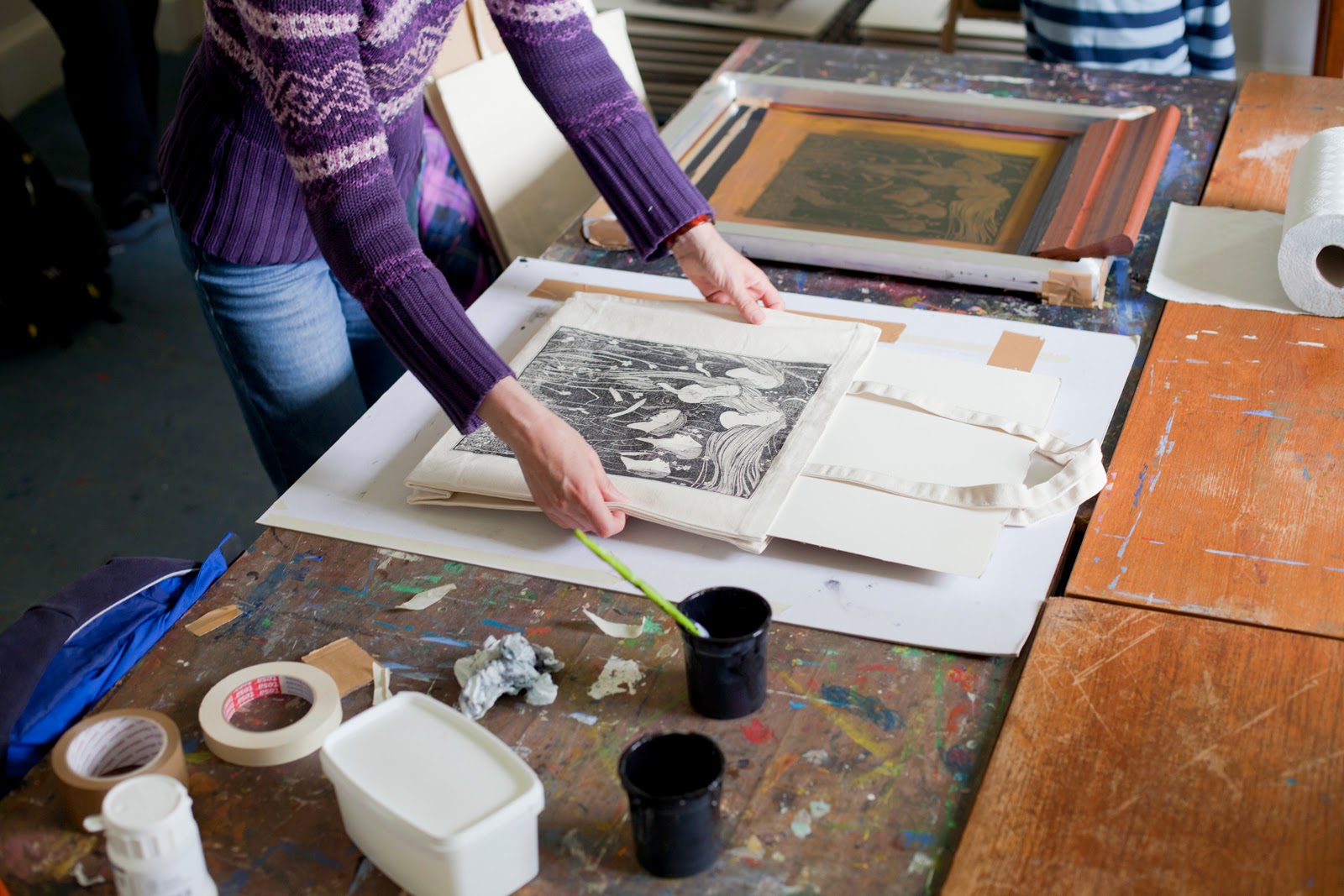 The Maclaurin Art Gallery Festival Silk Screen Printing Workshop the-maclaurin-art-gallery-festival-silk-screen-printing-workshop