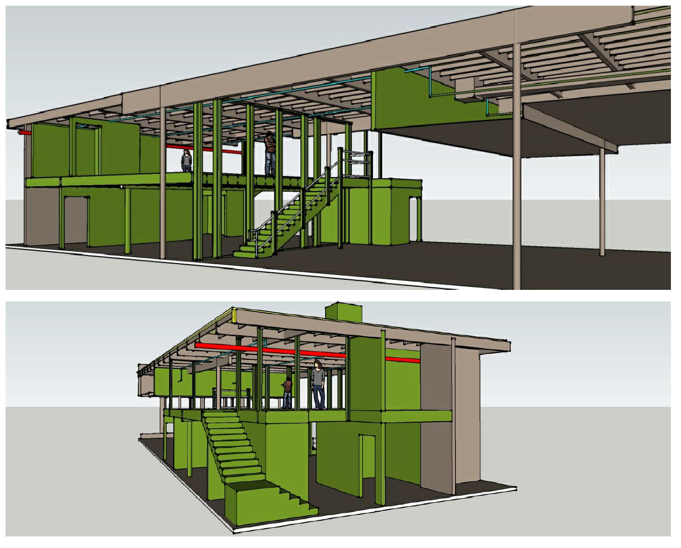 Quest for Fun!: Game Center Expansion Drawings