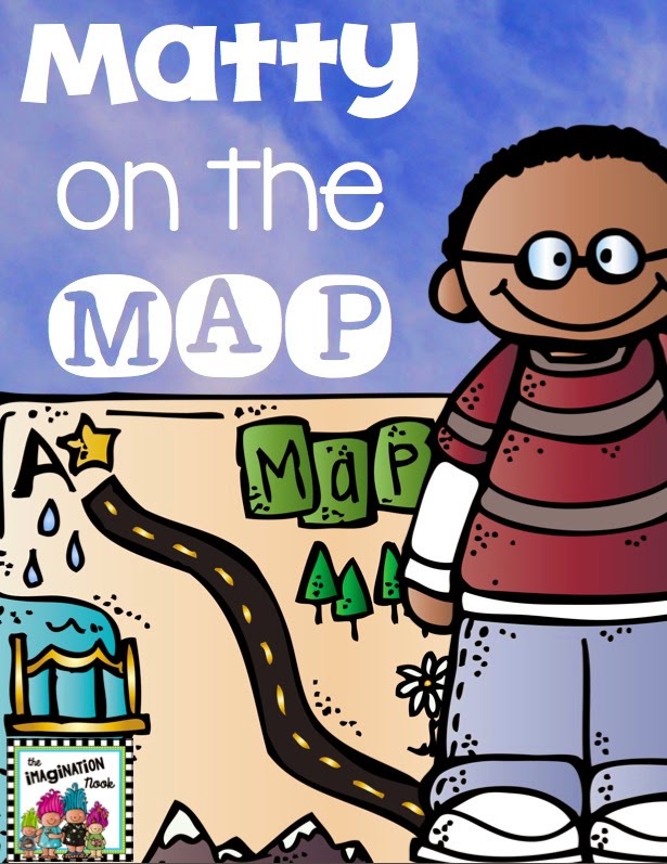 Theimaginationnook: Me on the Map and The Day the Crayons Quit