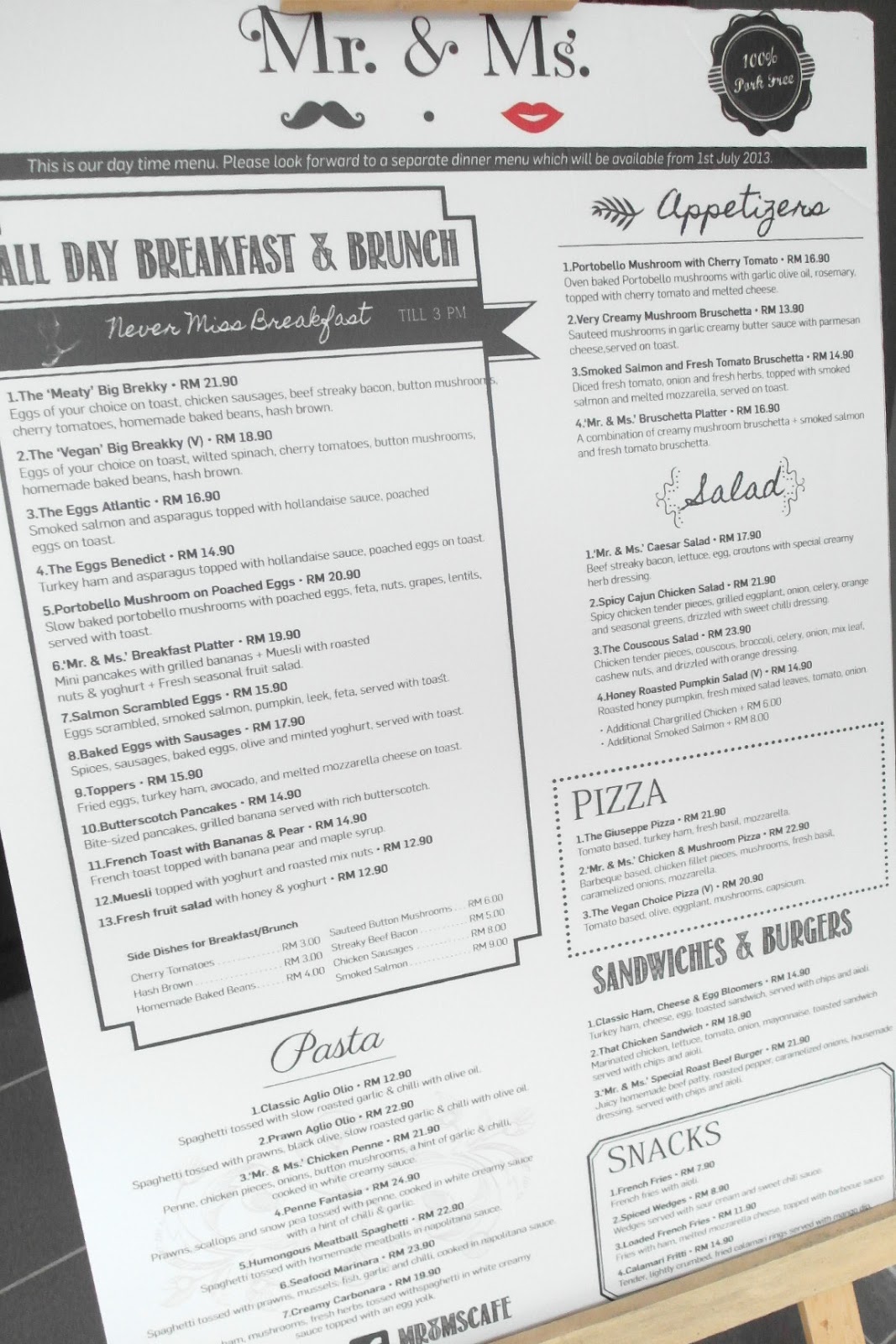 Audrey Looi.com: Mr & Ms Cafe @ Ara Damansara, Oasis Square