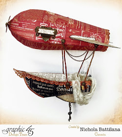 Pixie Hill: Typography Sky Pirate Zeppelin