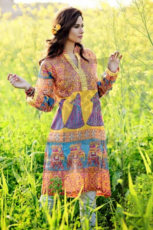 Zahra Saeed Spring-Summer 2014 Collection | IVY by Zahra Saeed Lawn ...
