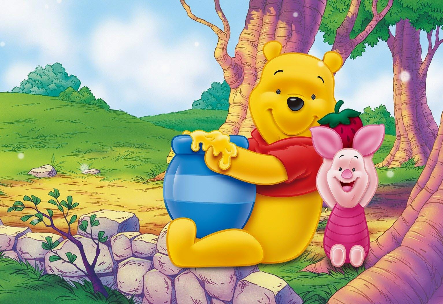 Disney HD Wallpapers: Pooh and Piglet HD Wallpapers